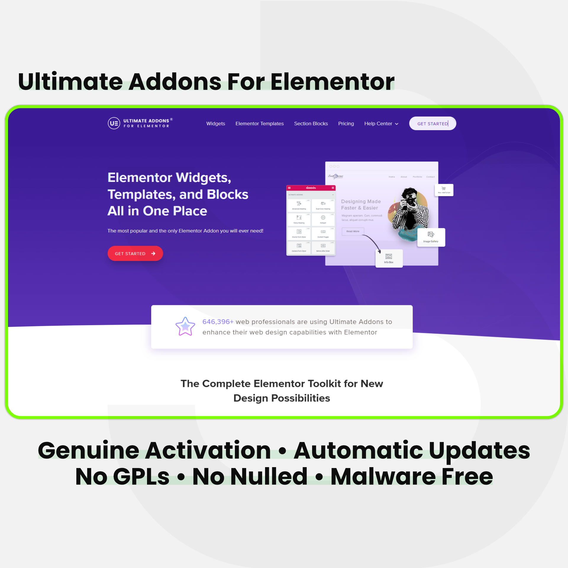 Ultimate Addons For Elementor Wpelementspro